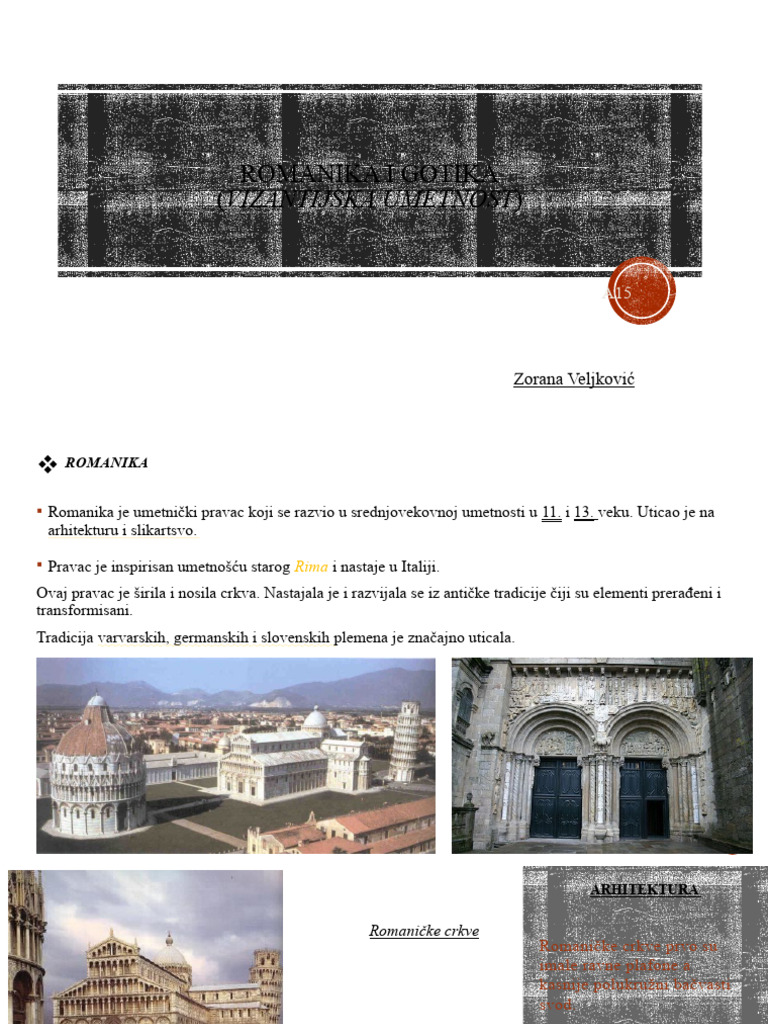 Romanika I Gotika | PDF