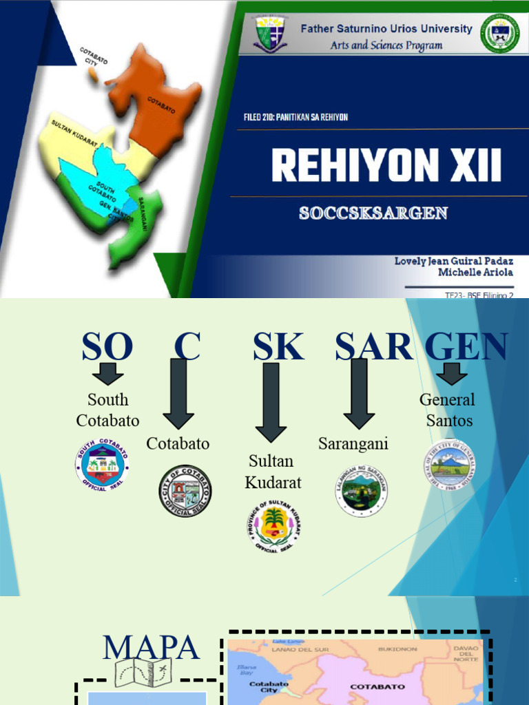 Rehiyon 12 | PDF
