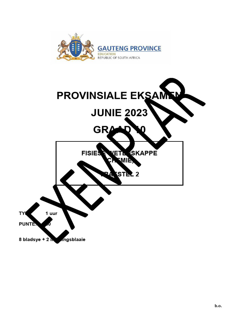 Gr10 FW P2 Jun 2023 - QP | PDF