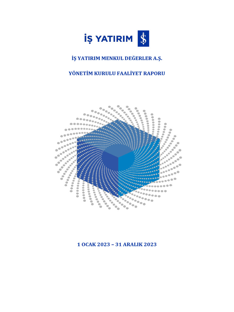 İş Yatırım YK Faaliyet Raporu | PDF