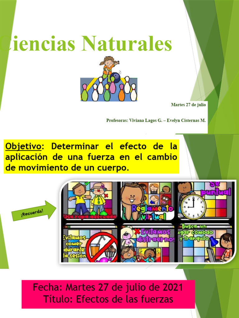 Efectos de las Fuerzas en el Movimiento | PDF | Fuerza