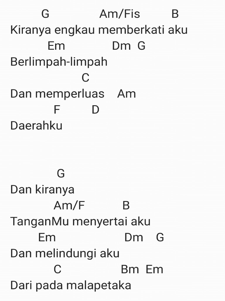 Doa Yabes Chord | PDF