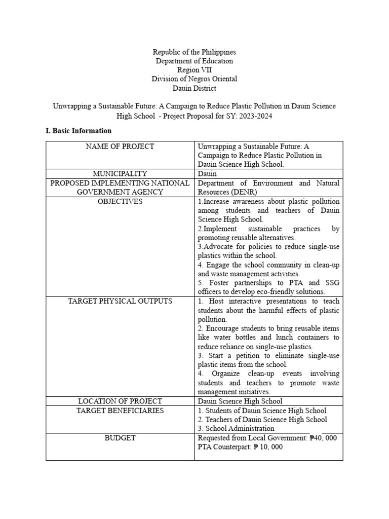 Group 7 Project Proposal | PDF | Reuse | Sustainability