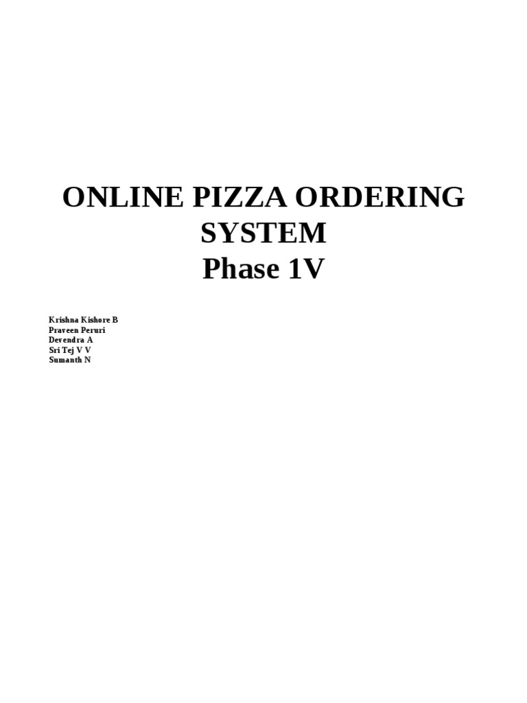 Final OOAD Including Phase4 | PDF | Use Case | System