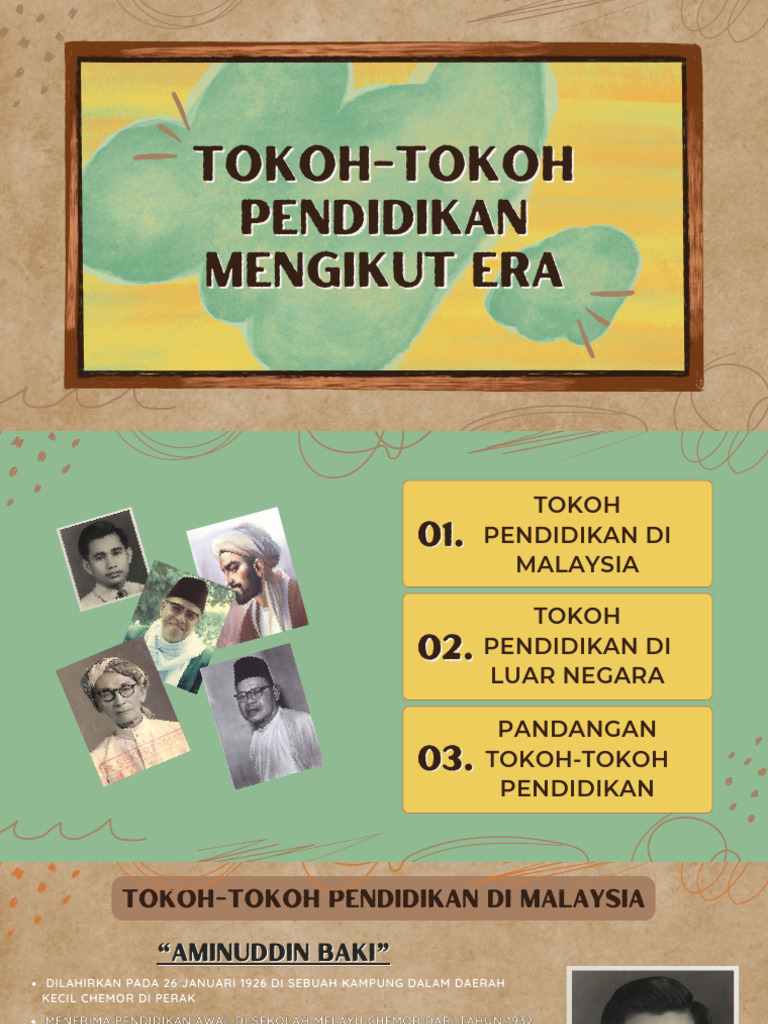 TOKOH-TOKOH PENDIDIKAN MENGIKUT ERA | PDF