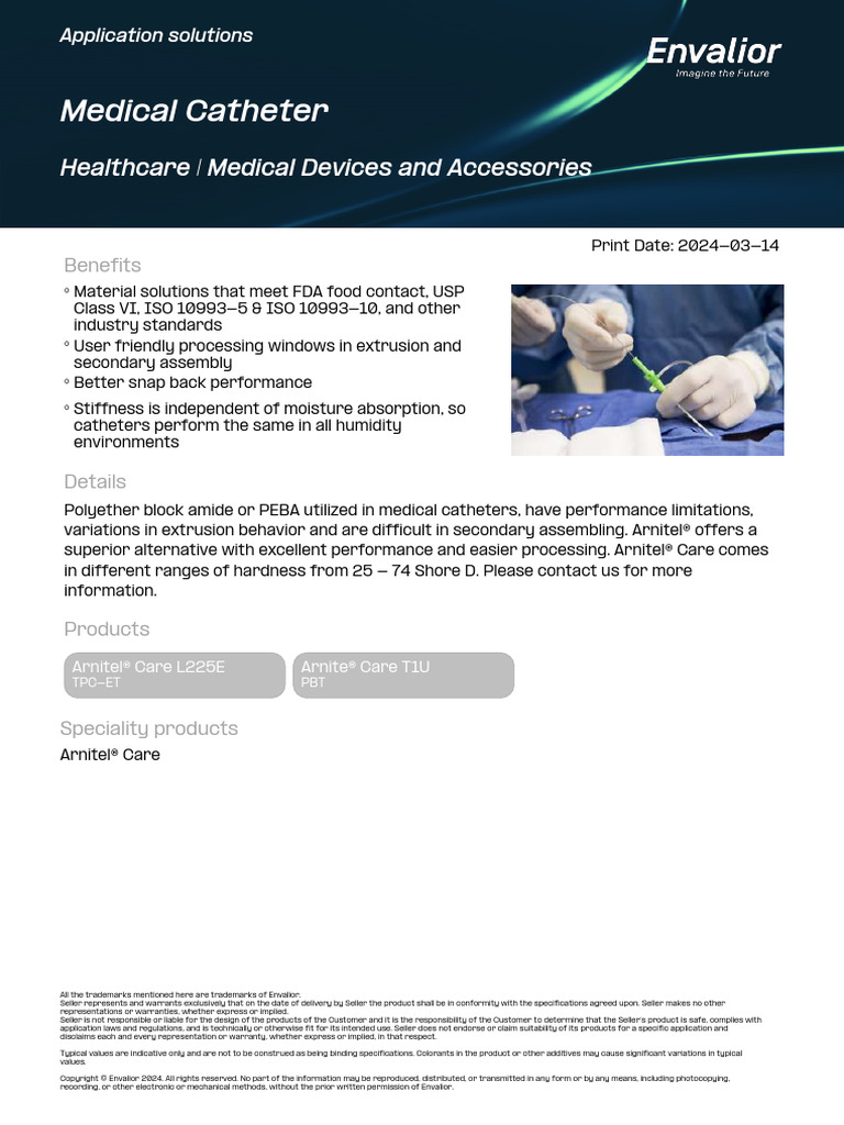 Medical Catheter PDF | PDF