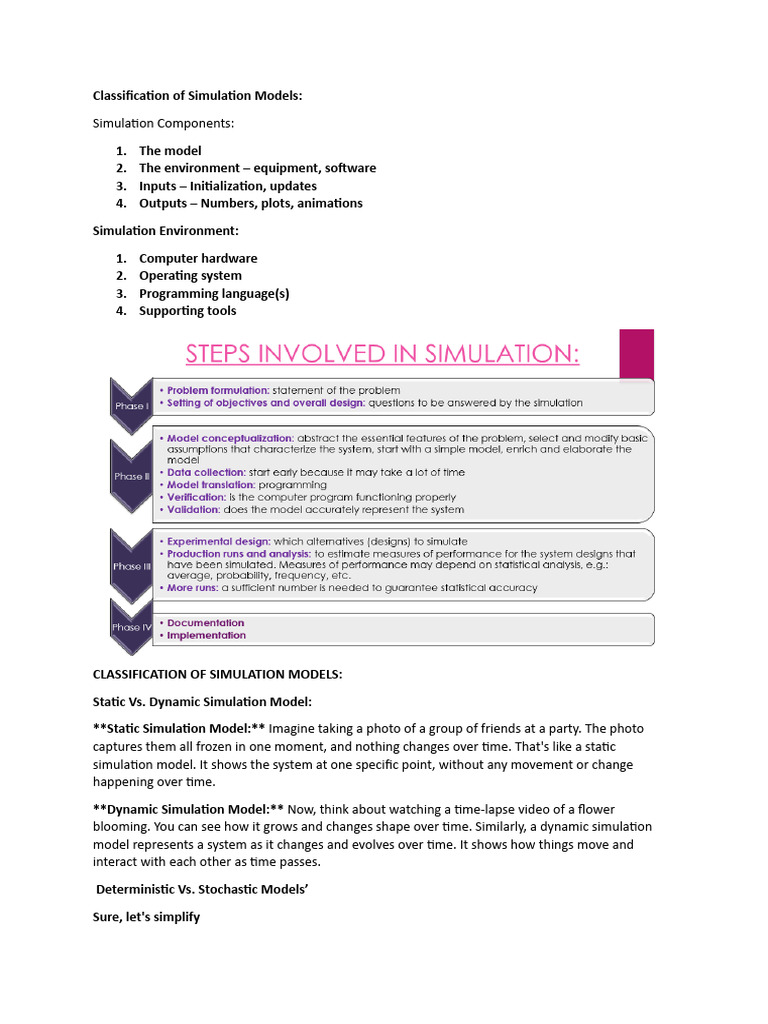 Classification of Simulation by Danish | PDF | Simulation | System