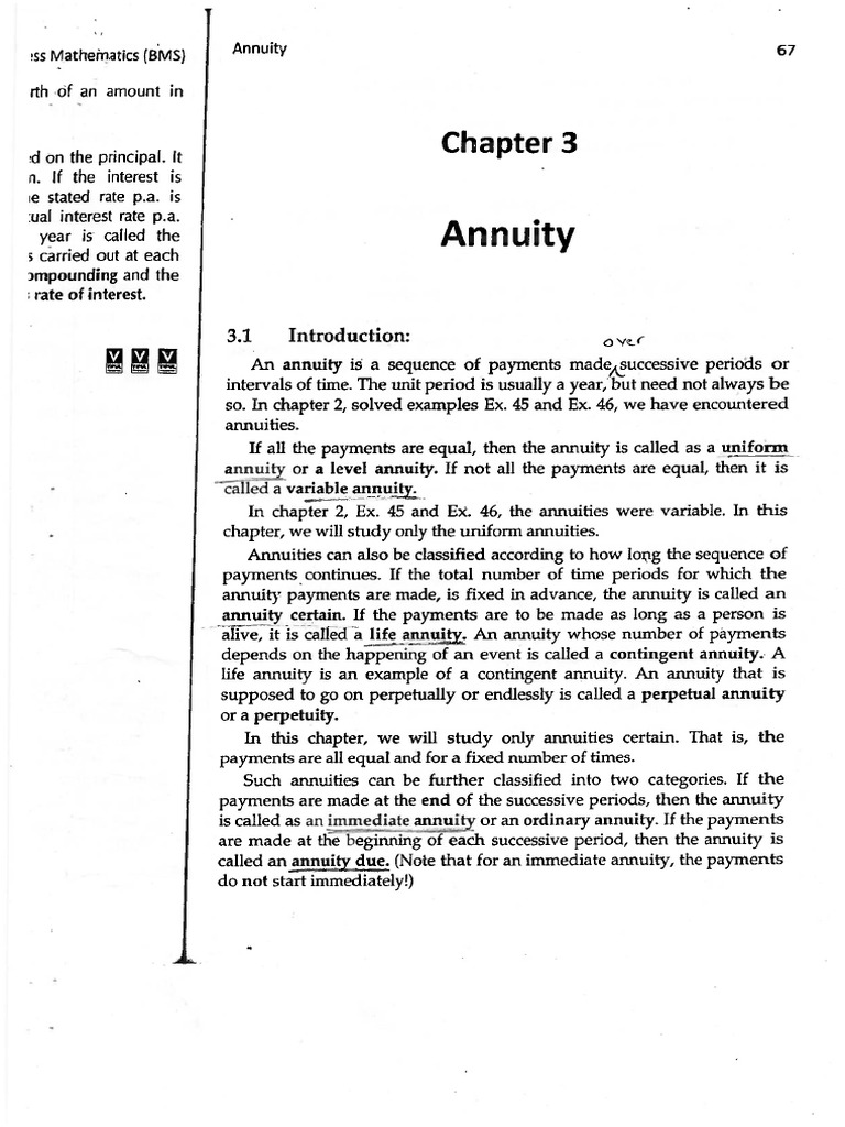 Annuity | PDF