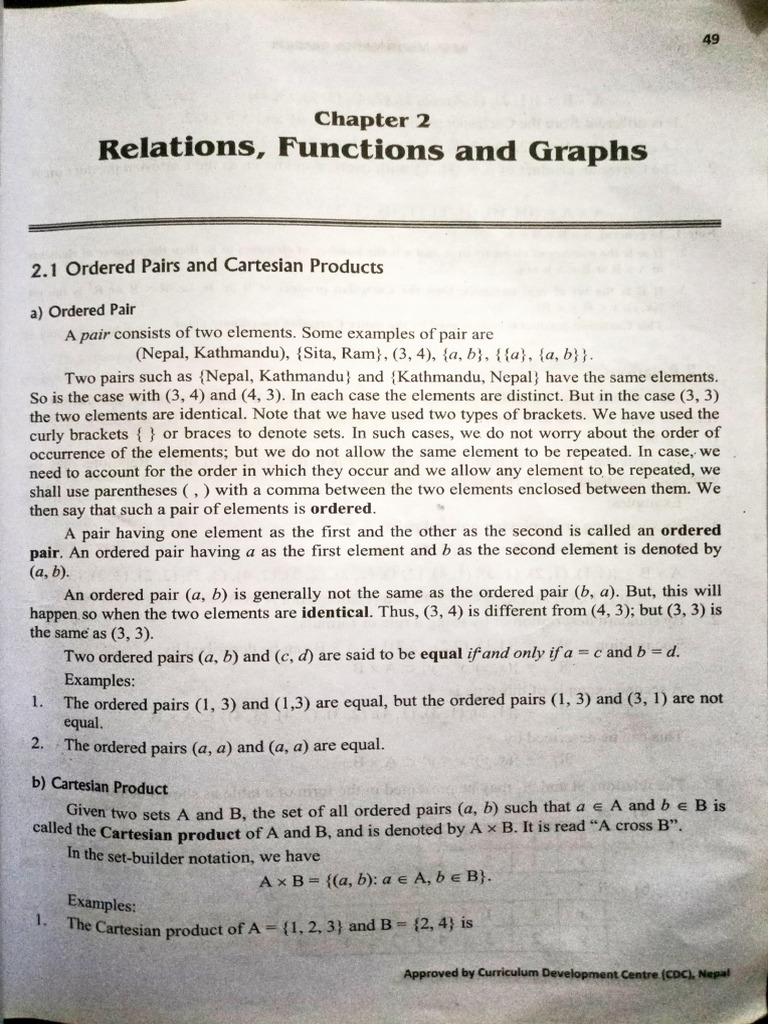 Relation Function 2.1 | PDF