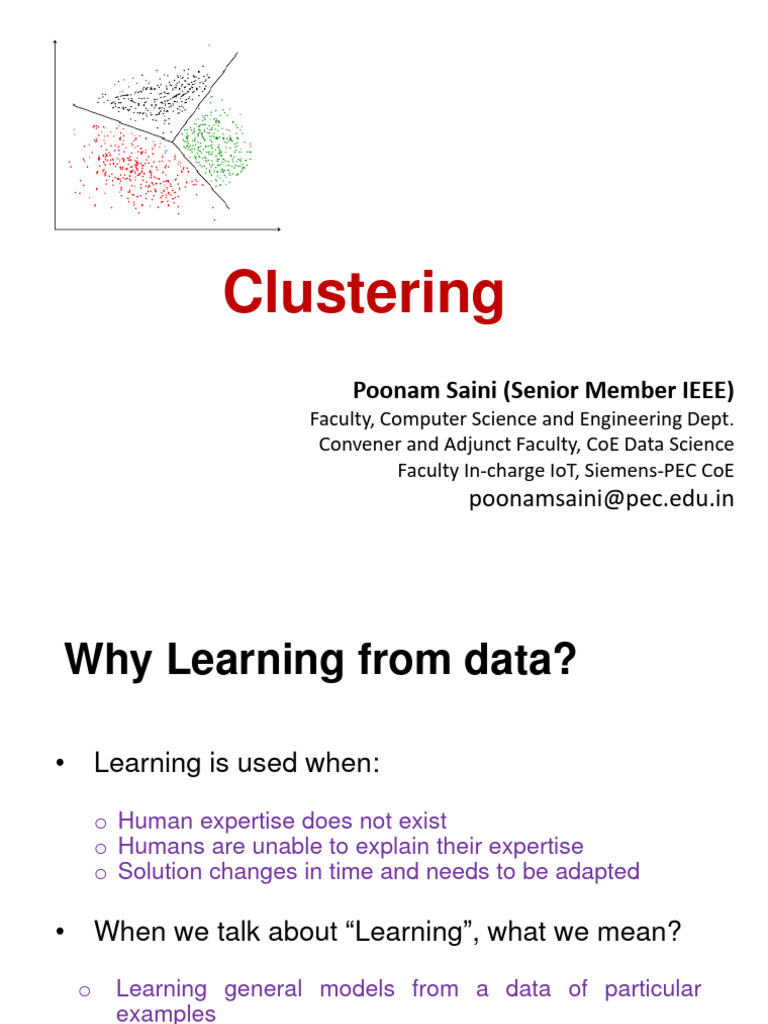 Unit 4 Clustering - K-Means and Hierarchical | PDF | Cluster Analysis | Outlier