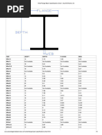 Wide Flange Beam W14x34 A36 Carbon Steel | PDF | Home & Garden | Computers