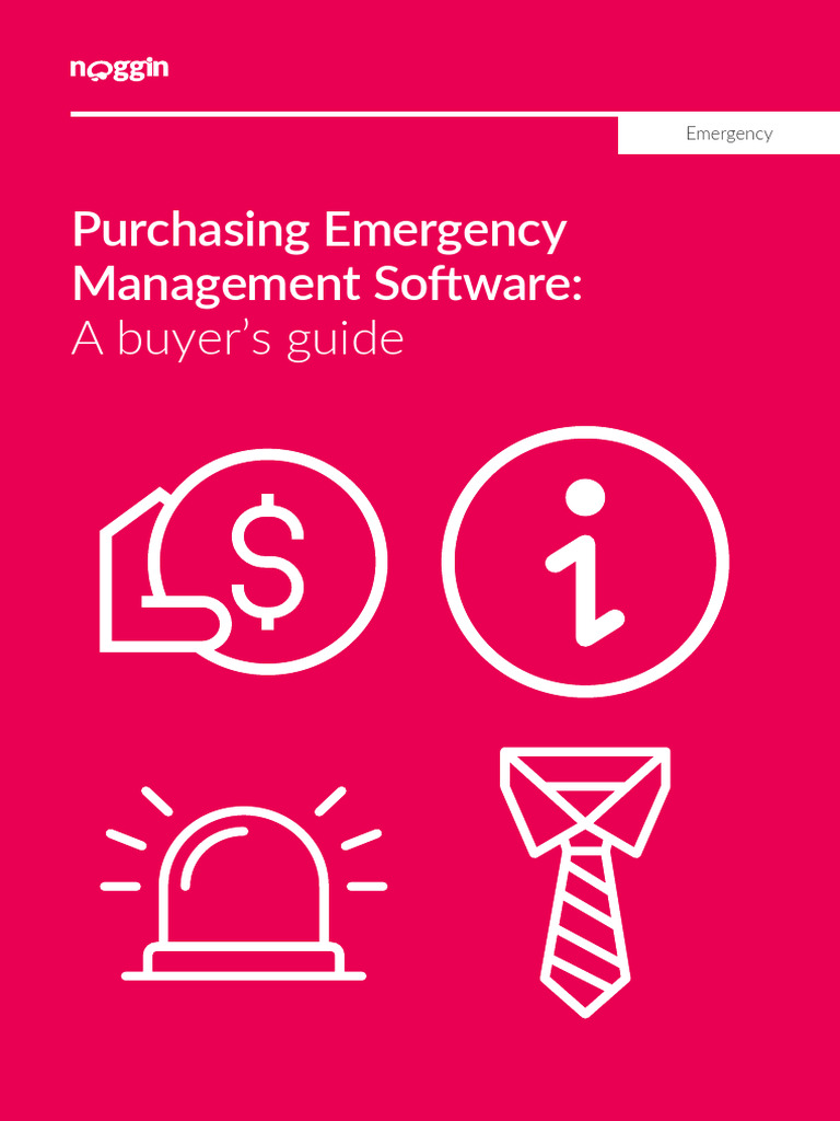 Emergency Management Software Buyers Guide - Final - June 2019 | PDF ...