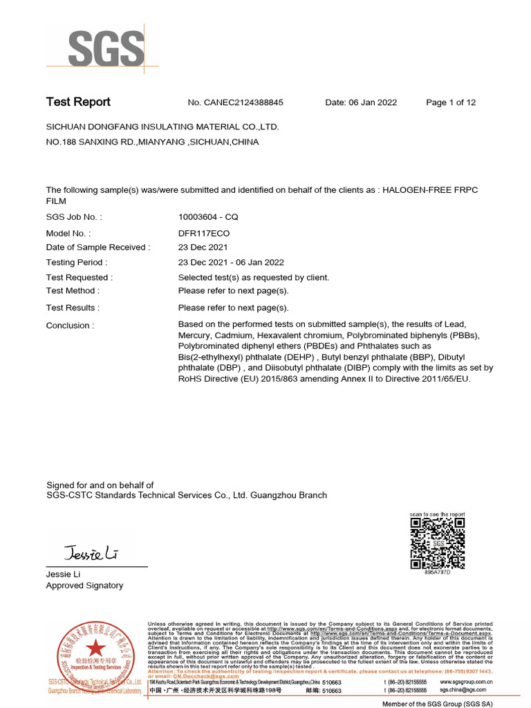 16-2485 - 24103-2 - Rohs2 Phthalate | PDF | Toxicology | Pollution
