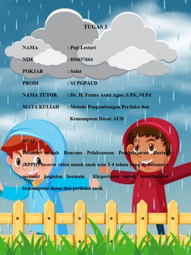 Modul Ajar Cuaca Tugas 3 | PDF