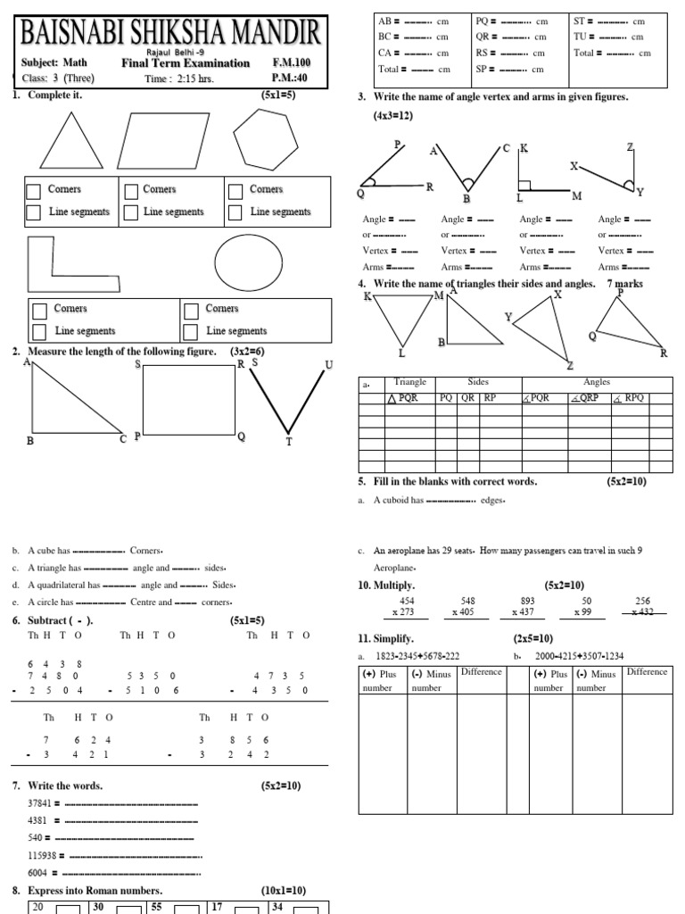 3 math | PDF | Geometry | Convex Geometry