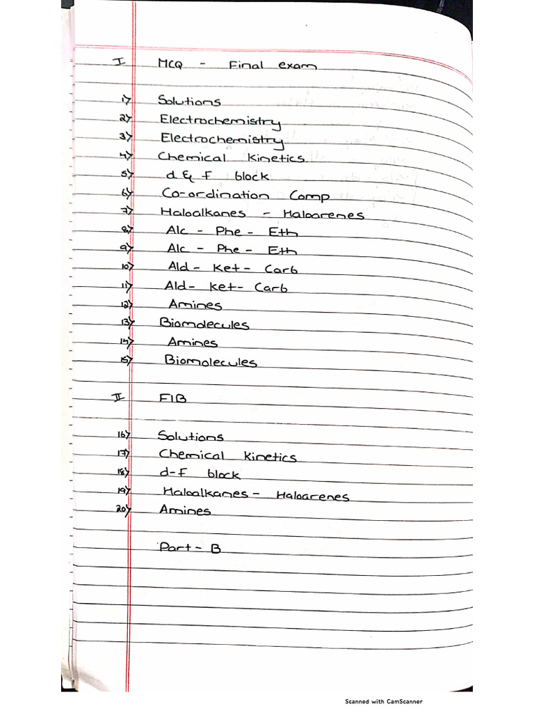 Chemistry Blueprint | PDF