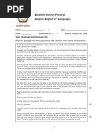 Formal Letter Writing - Grade 8 - Sample Letters | PDF