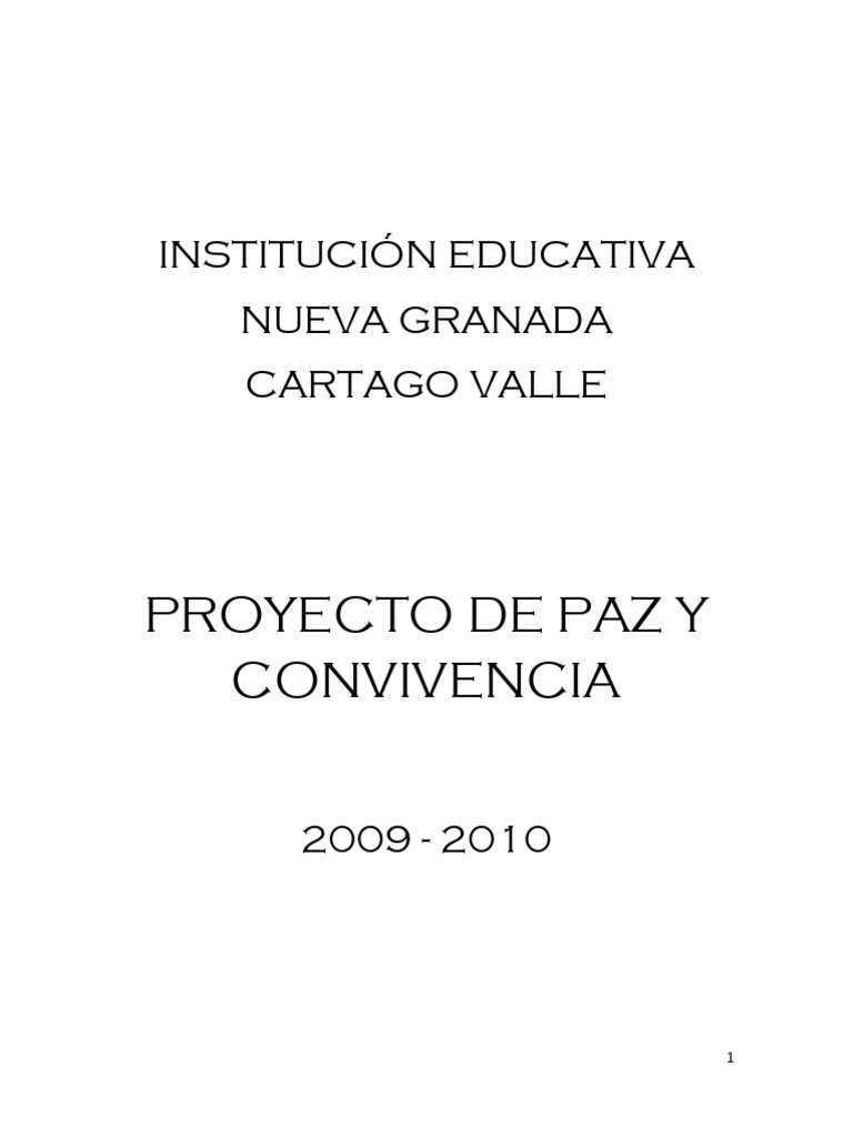 Paz Y Convivencia Pdf El Patito Feo Evaluación