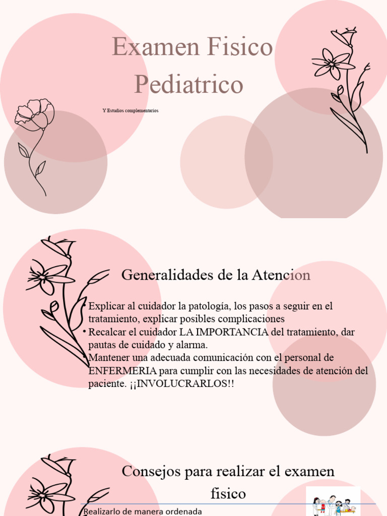 Examen Fisico y Estudios Complementarios | PDF | Medicina CLINICA ...