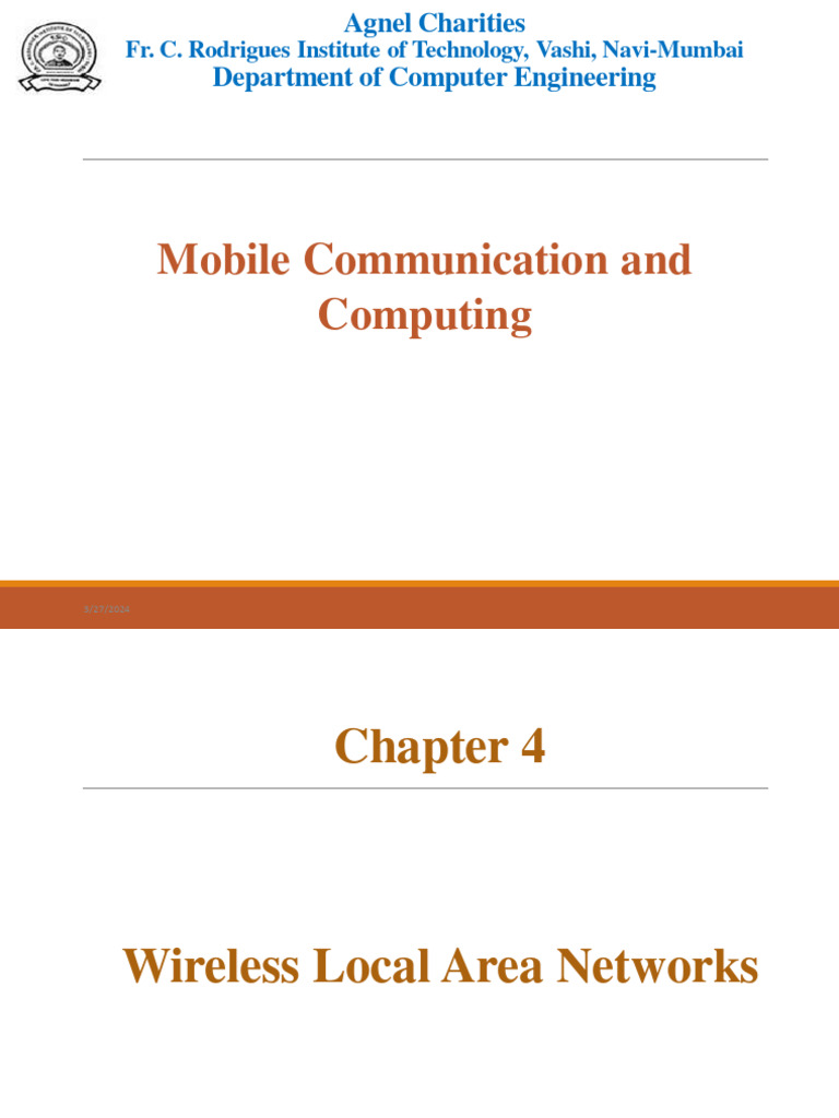 Wireless LANs and HIPERLAN Overview | PDF | Wireless Lan | Computer Network