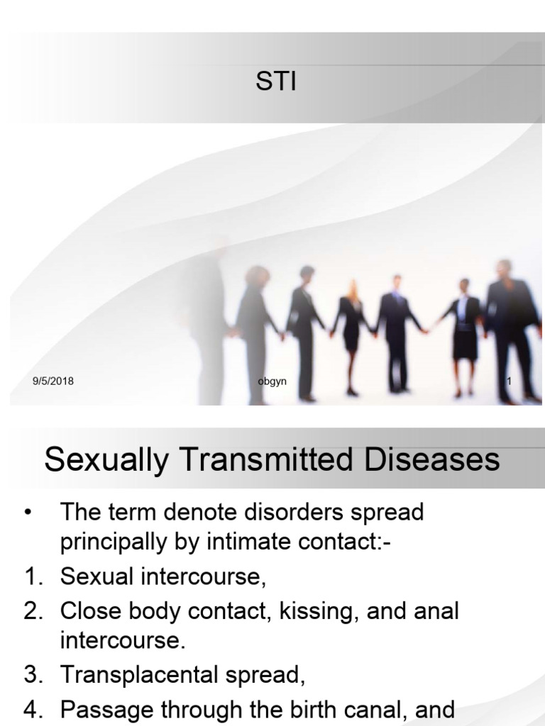 STI Out | PDF | Sexually Transmitted Infection | Medical Specialties