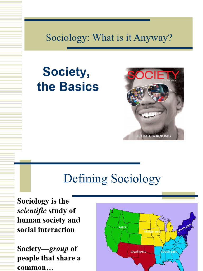 Understanding Sociology Basics | PDF