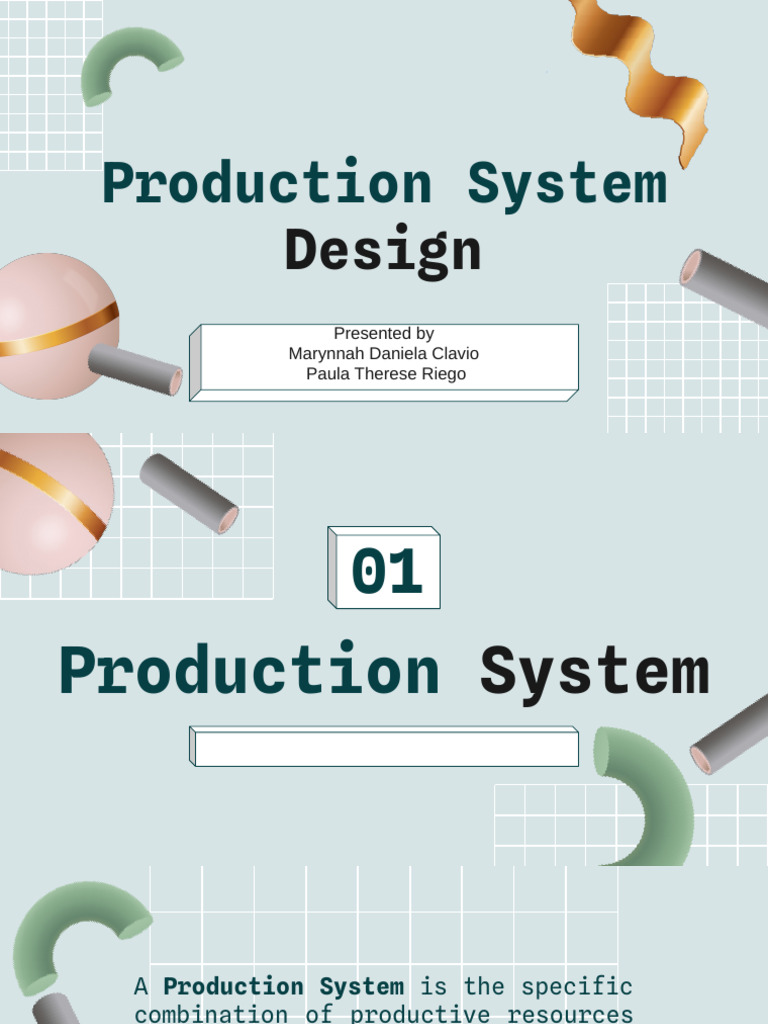 Production System Design | Download Free PDF | Reliability Engineering ...