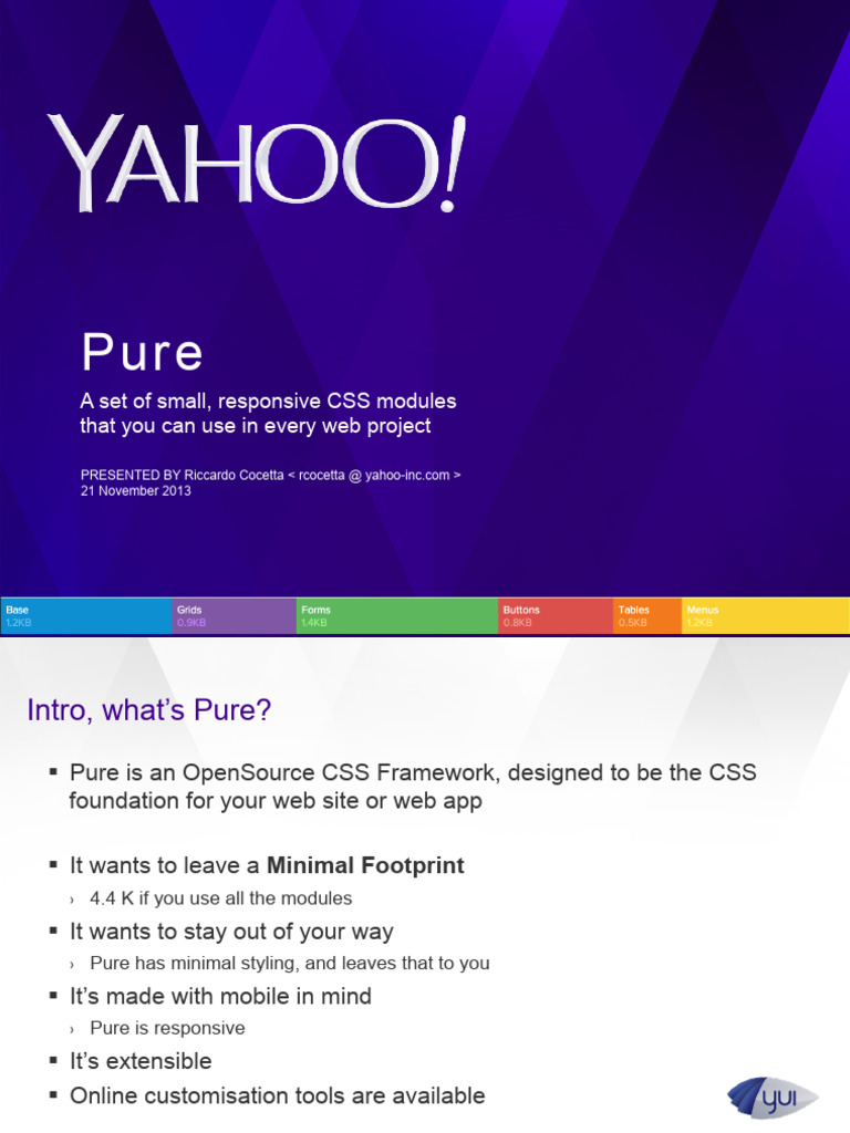 Purecss 131122131645 Phpapp02 | PDF | Software Engineering | Software Development