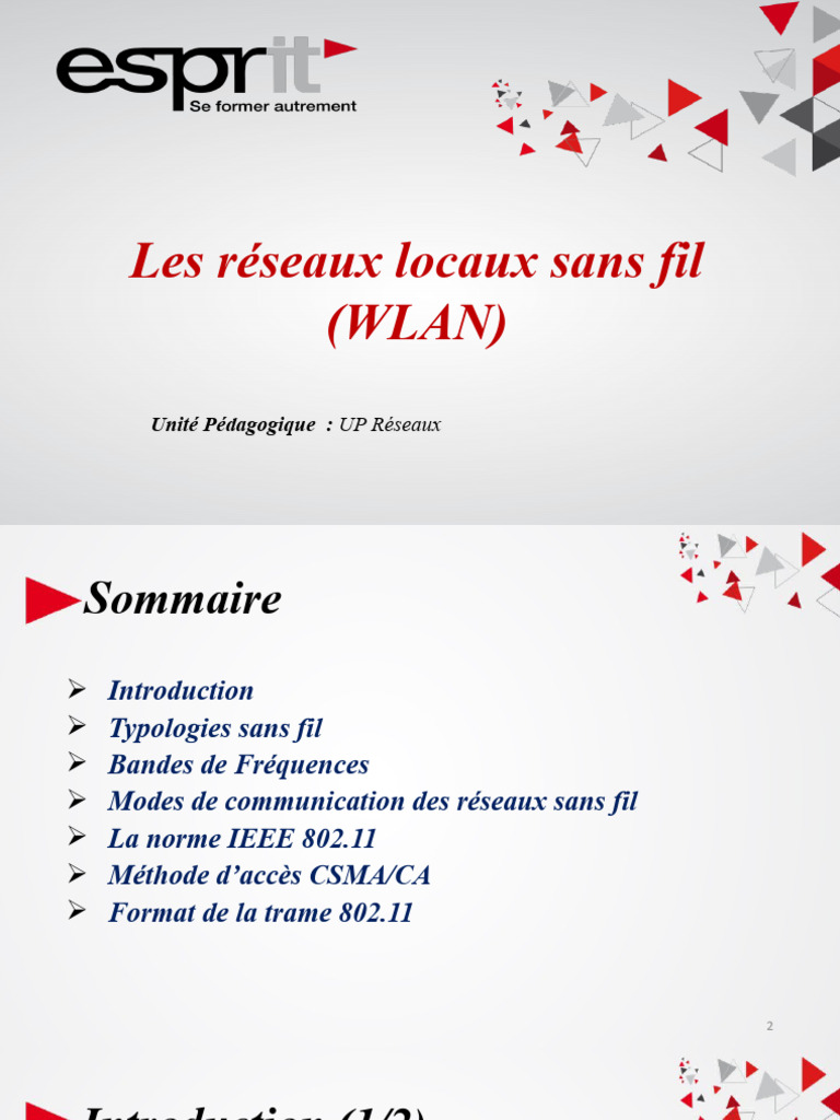 FDR_20_21_Chapitre4_WLAN | PDF | Wi-Fi | Réseau informatique