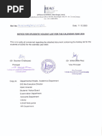 UTT Academic Calendar 25-26 | PDF | Academic Term | Academia