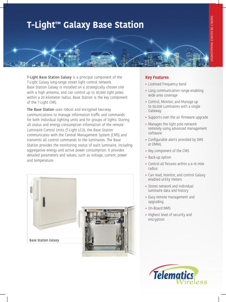 T Light™ Galaxy Base Station | PDF | Base Station | Terahertz Radiation
