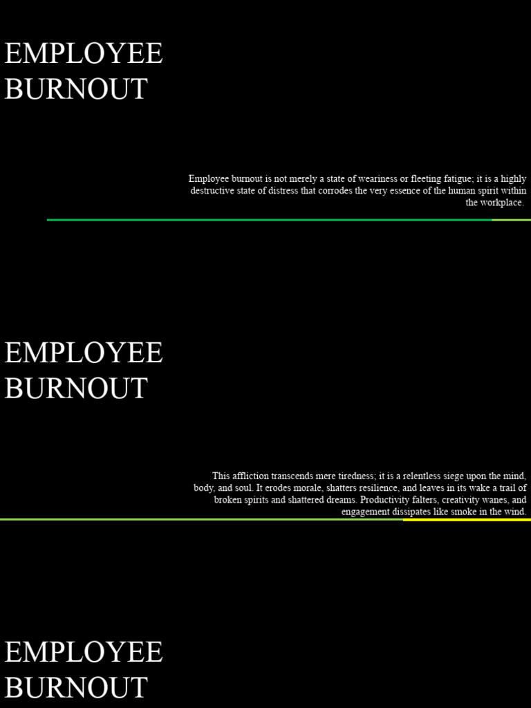 Employee Burnout | PDF | Occupational Burnout | Mental Disorder