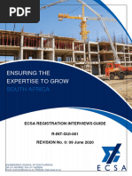 ECSA Registration Schedule 2025 | PDF