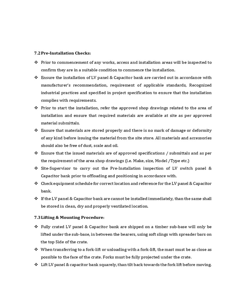 11.1 Installation of Capacitor Banks | Download Free PDF | Insulator ...