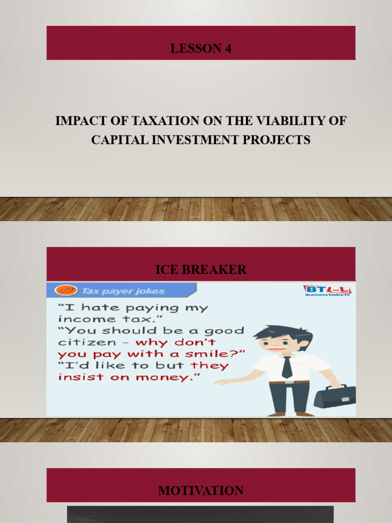 Unit 1-Lesson 4 | PDF | Taxes | Corporate Tax