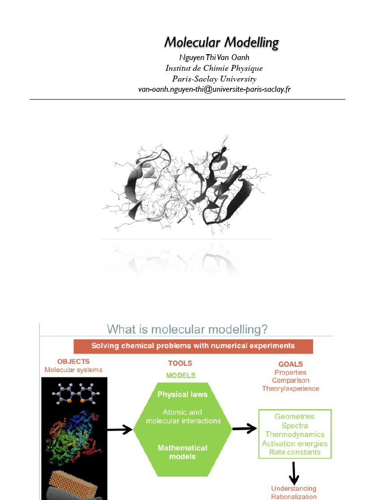 Quantum Mechanics & Molecular Modelling | PDF | Force Field (Chemistry ...