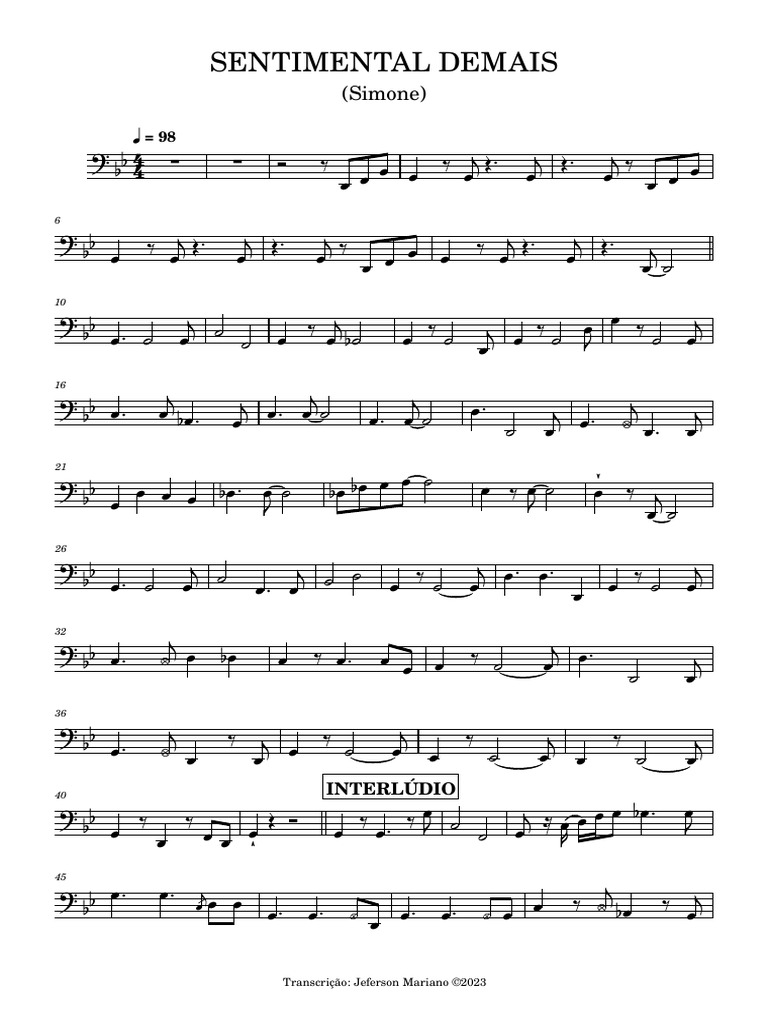 Sentimental Demais | PDF