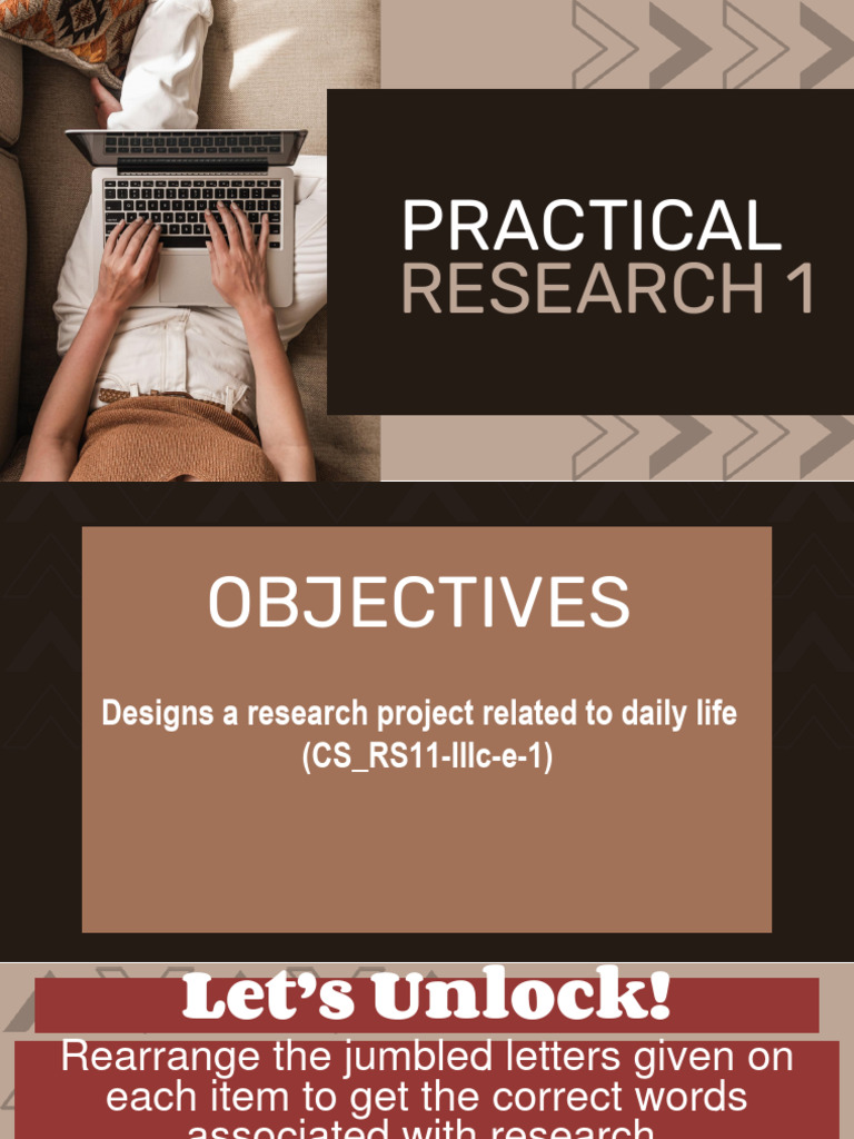 PR1. Lesson 3 | PDF | Qualitative Research | Scientific Method