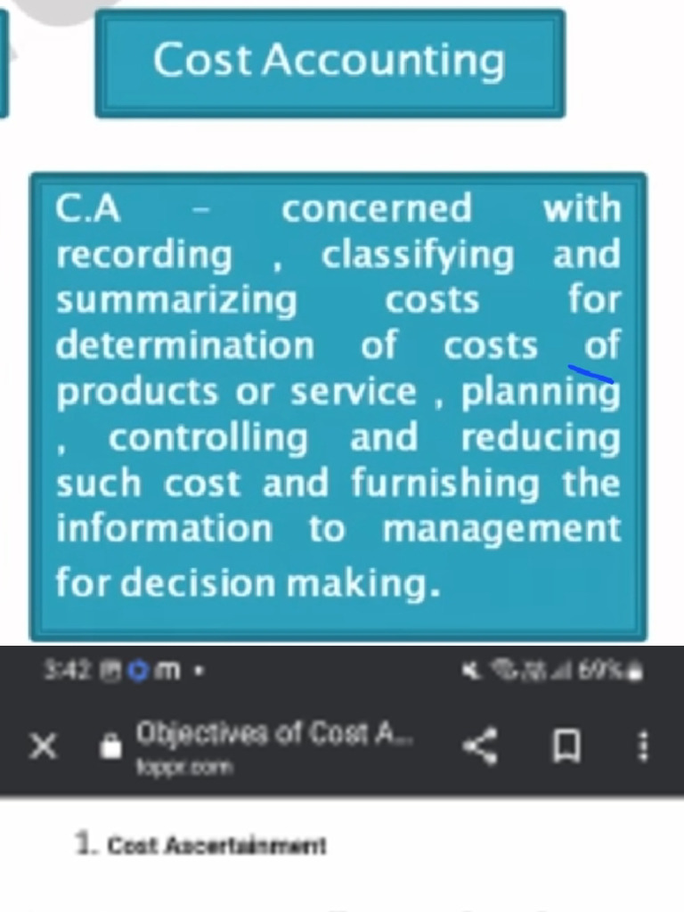Cost Accounting | PDF