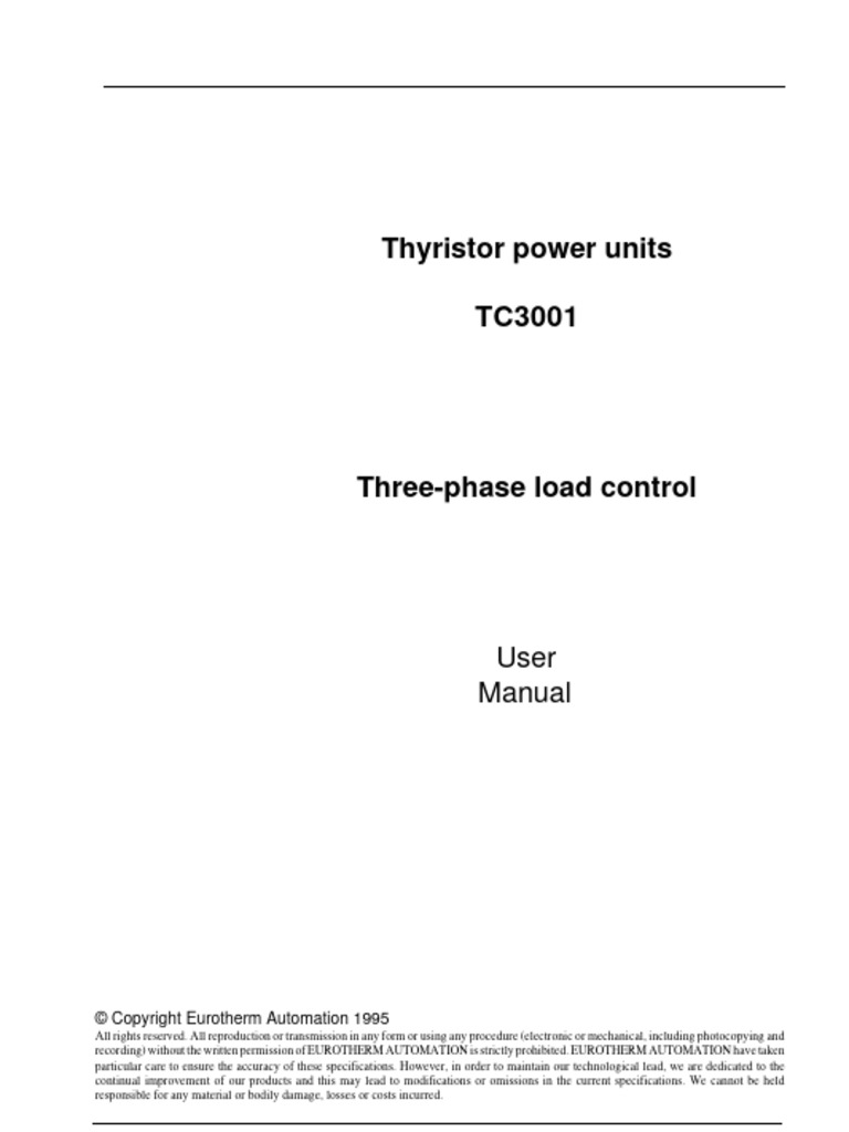 TC3001 174833ENG 2.7-Usermanual | PDF | Electromagnetic Compatibility ...