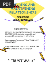 PerDev Personal Relationships | PDF | Family | Interpersonal Relationships