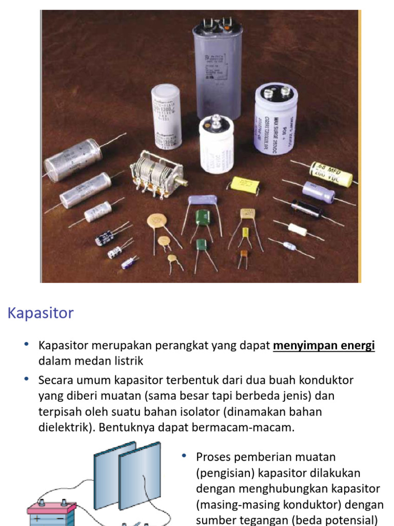 Kapasitor Dan Kapasitansi | PDF