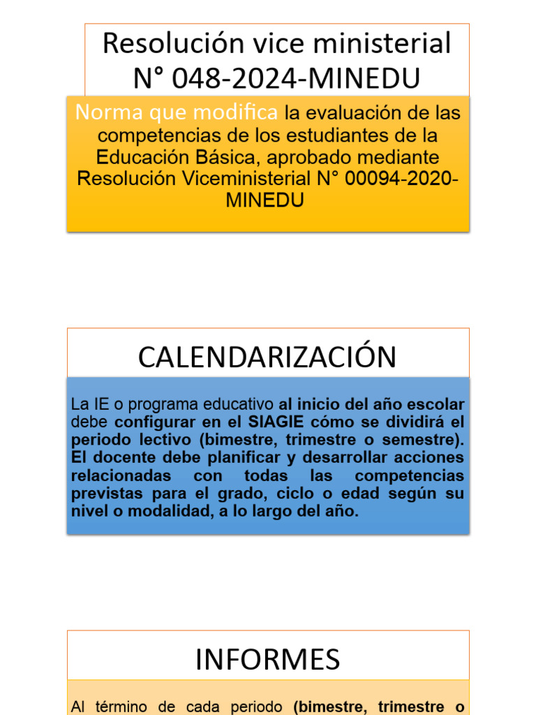 RVM 048-2024 | PDF | Evaluación | Aprendizaje