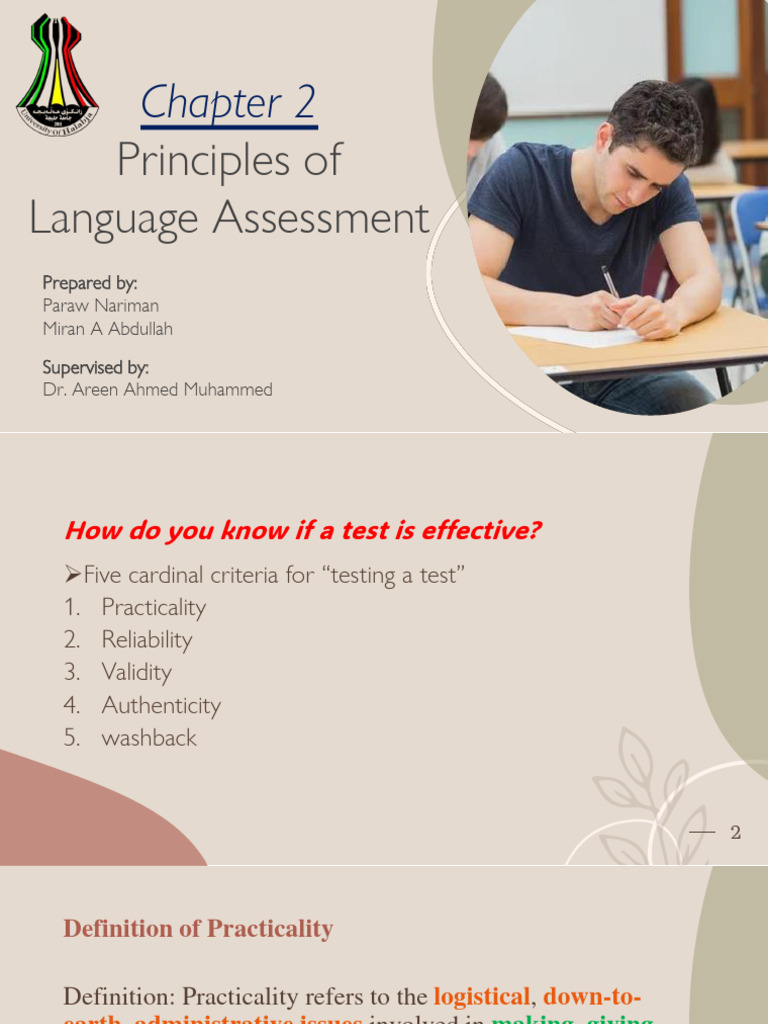 Chapter II | PDF | Validity (Statistics) | Educational Assessment