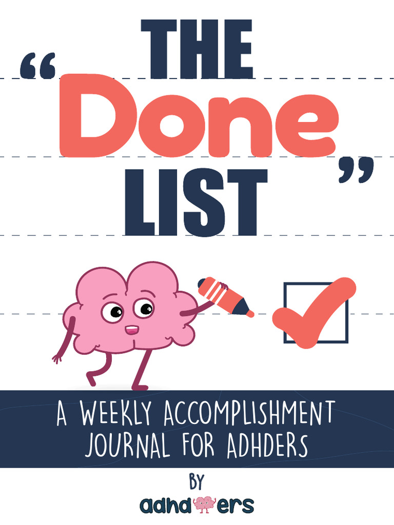 The Done List | PDF | Behavioural Sciences | Psychology