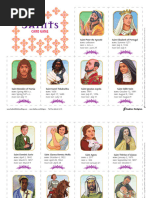 Study Guide Worksheet For Saint Stories | PDF