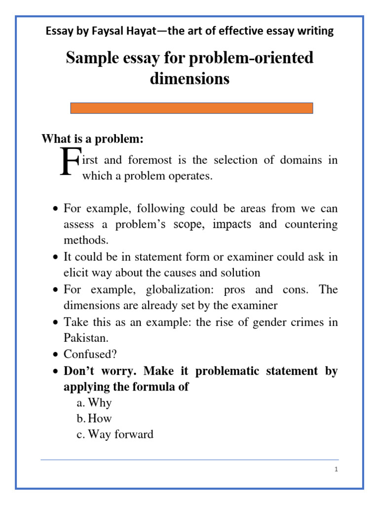 Effective Essay Writing Techniques | PDF | Globalization | Essays