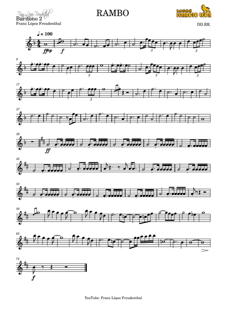 RAMBO Baritono 2 | PDF
