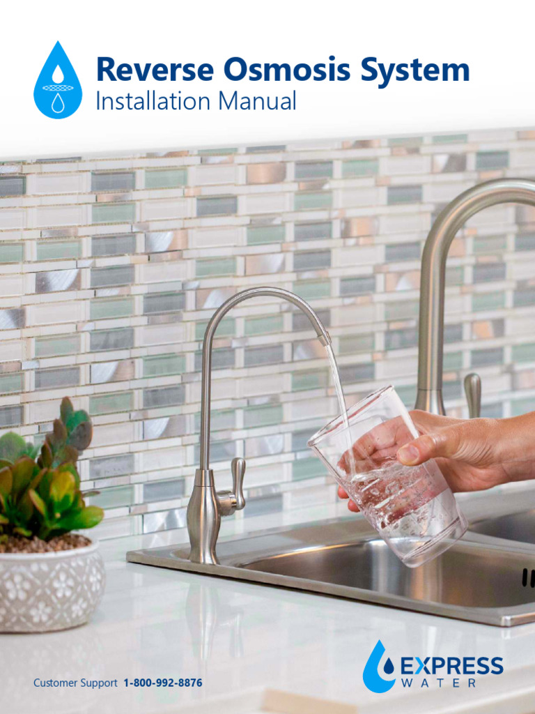 Osmosis Reverse System Installation Manual Original | PDF | Tap (Valve ...