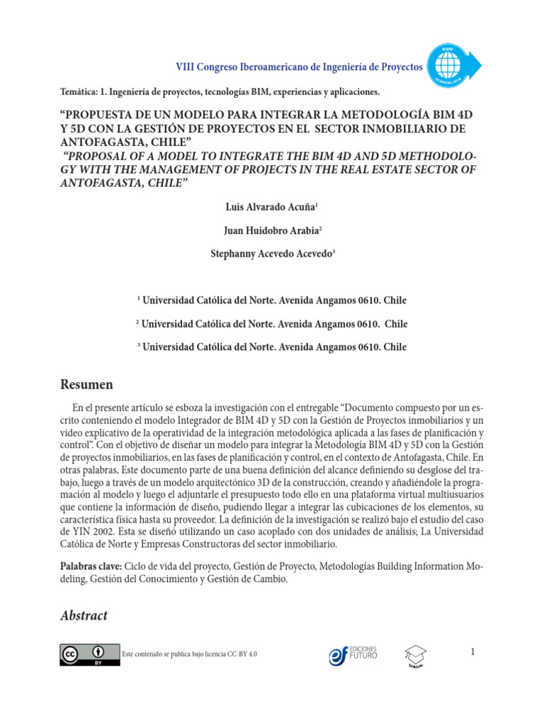 4D | PDF | Autodesk Revit | Gestión de proyectos